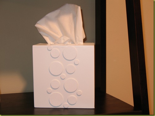 Pretty Tissue Box | Just a Girl Blog
